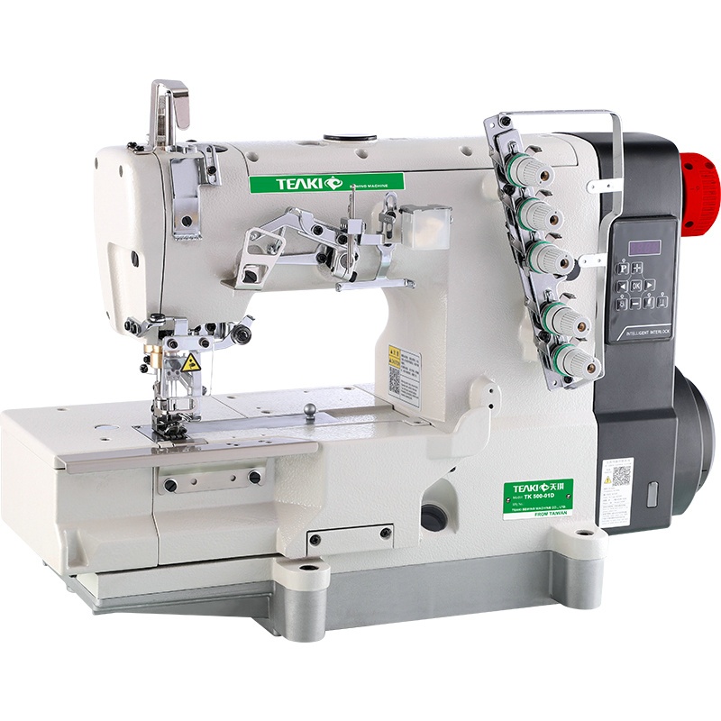 TK 500-01D Direct drive flat-bed interlock sewing machine