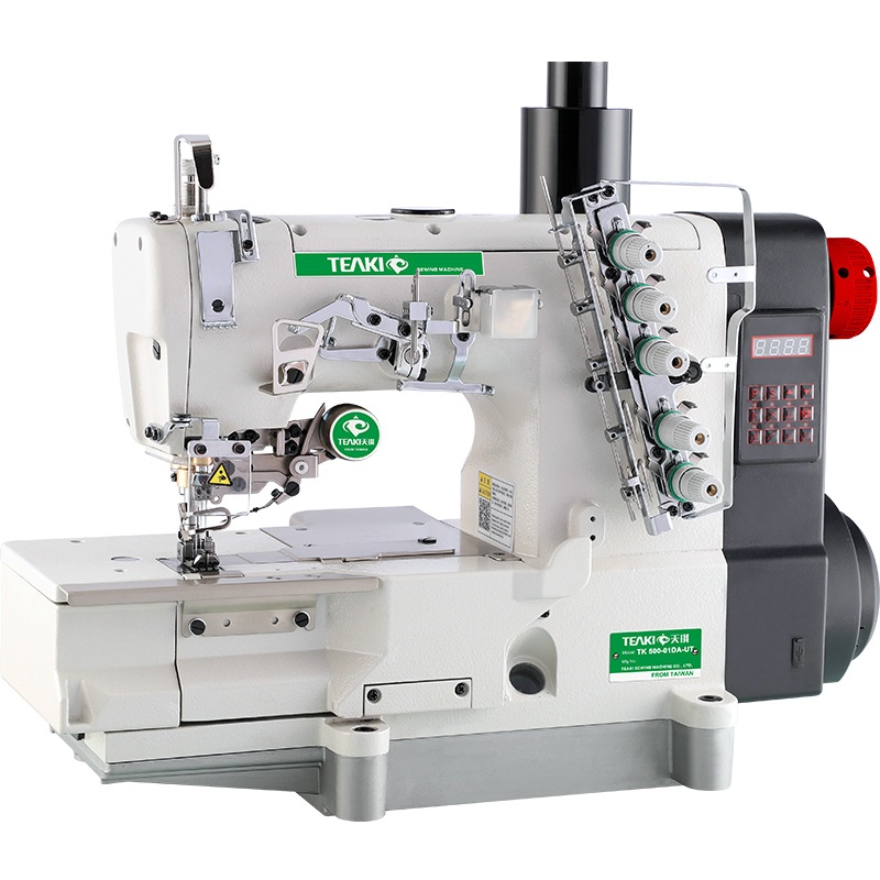 TK 500-01DA-UT Direct drive cylinder bed interlock sewing machine with ...