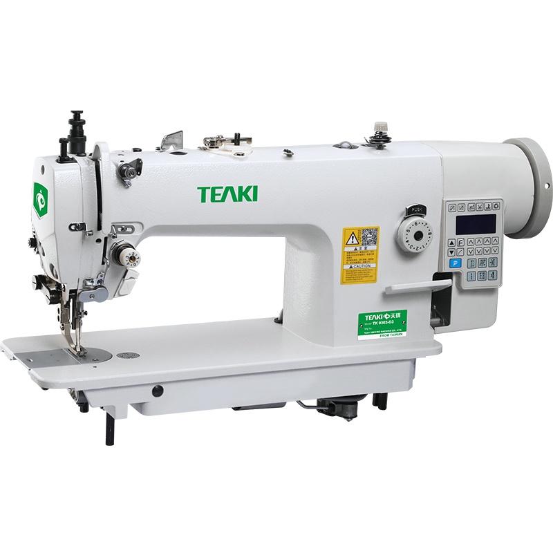 TK 0303-D3 Drect drive top and bottom feed synchronzing sewing machine ...